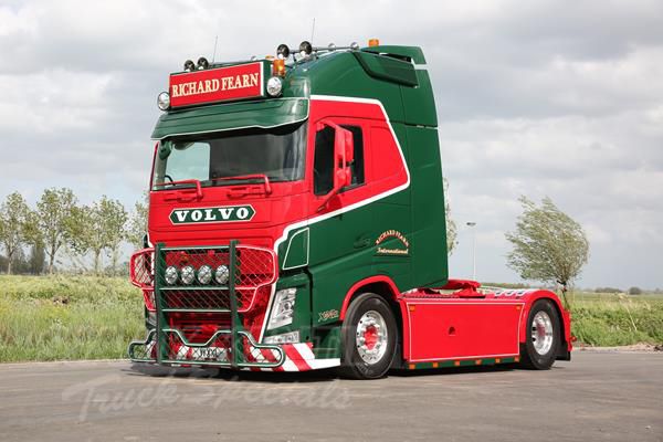 Volvo FH4 XXL - Richard Fearn - Recente projecten - Kentie Truck Specials